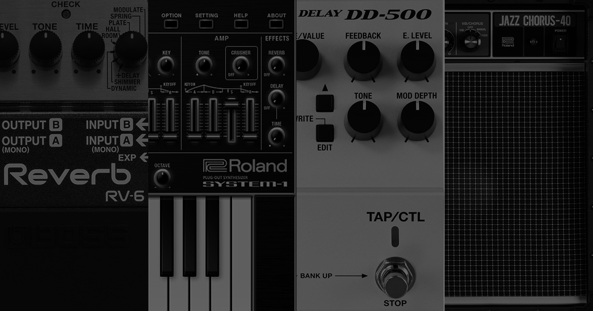 Roland - Blog - Information - Roland / BOSS New Products 2015 Summer