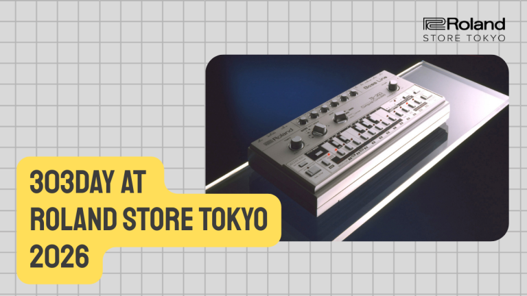 Roland - Blog - Event - 【イベント】303DAY at Roland Store Tokyo 2026